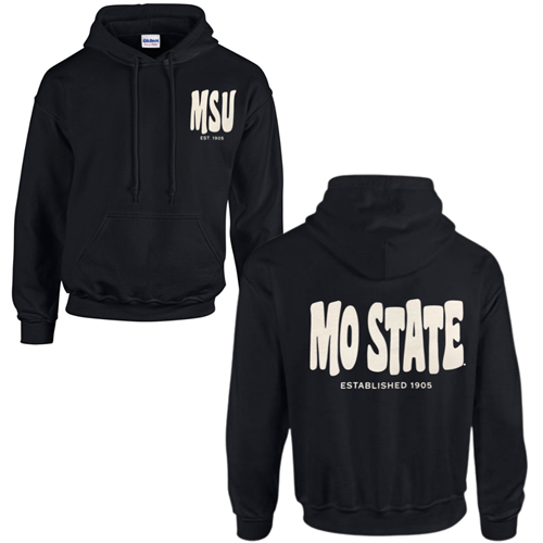 Missouri State Bookstore - Original Bearwear Black MO State Hoodie